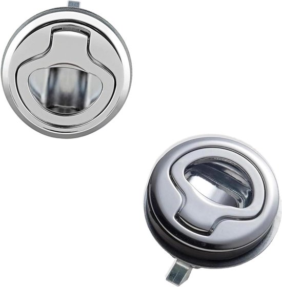 Allecto Plus - Pull Lock RVS Valslot Meubelslot voor Camping Boot - 2 ...