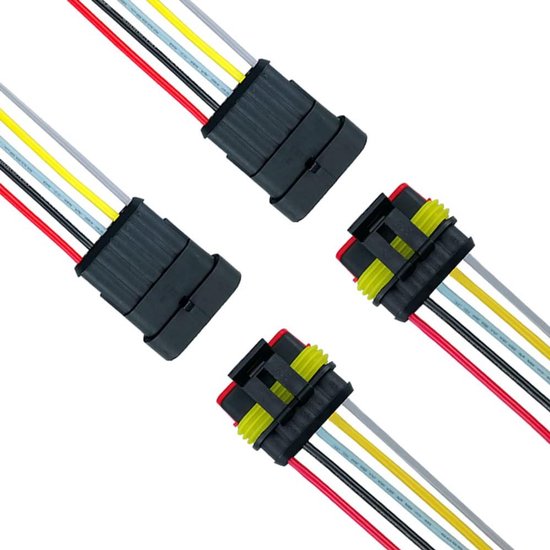 Waterdichte Auto Elektrische Connectoren Set - 2 Delig - Geschikt voor ...
