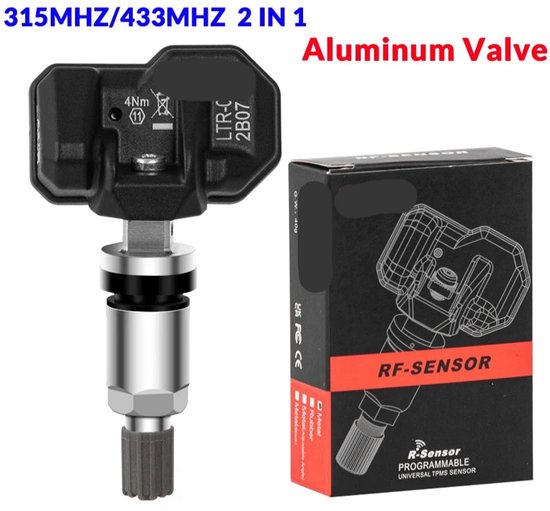 TPMS Sensor – Bandenspanningsensor – Bandenspanning Monitor ...