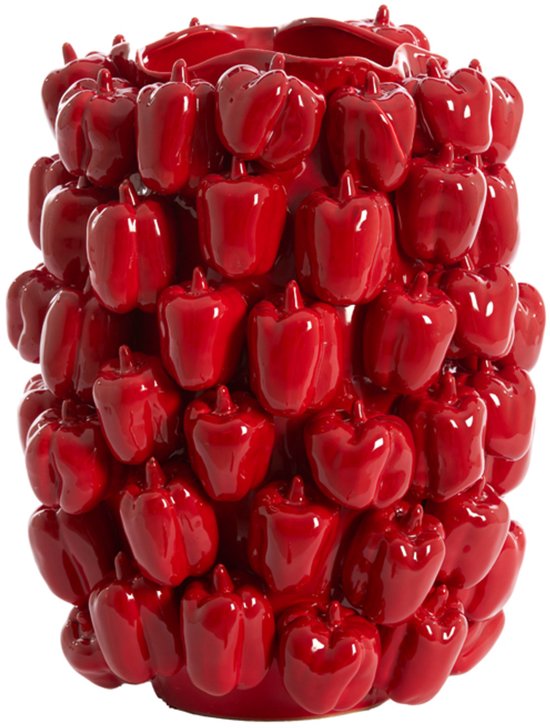 Light & Living - Vaas BELLPEPPER - 35x33x47cm - Rood | bol