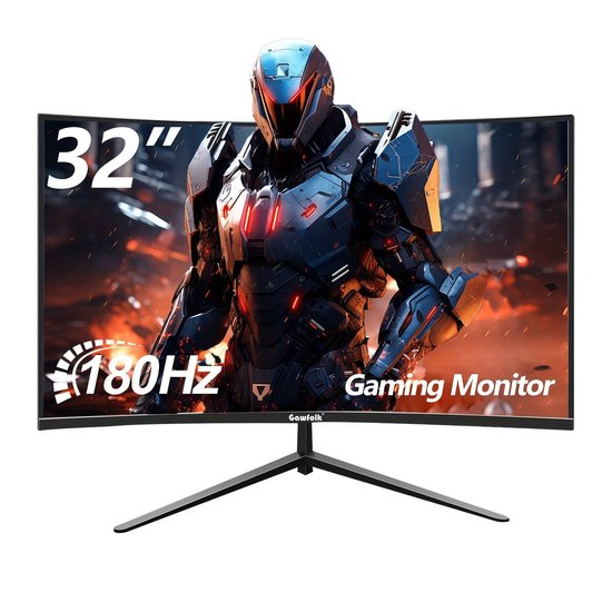 32 Inch Curved Gaming Monitor – Gebogen Monitor – Gaming Scherm – PC ...