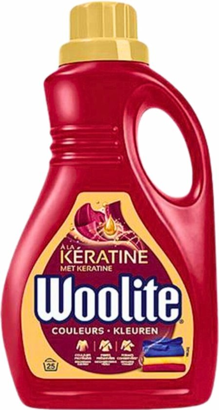 Woolite Wasmiddel Color met Keratine 25 wasbeurten 1,5 liter ...