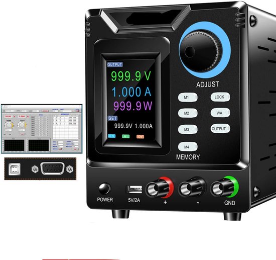 Lab Voeding - Regelbare Voeding - DC Bench Voeding - Voeding - DC ...