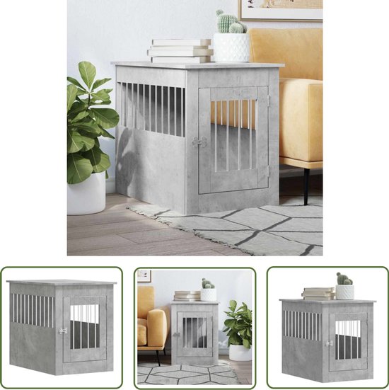 vidaXL Hondenbank - Hond Bench - Hondenbench 55 x 80 x 68 cm bewerkt ...