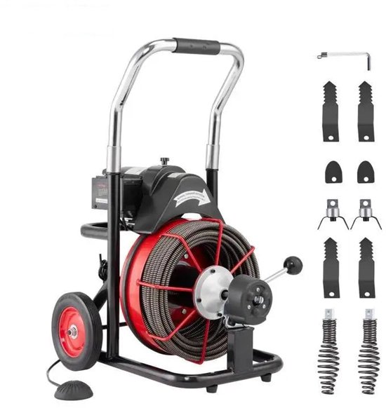 Elektrische Rioolslang – Elektrische Ontstopper – Afvoerslang ...