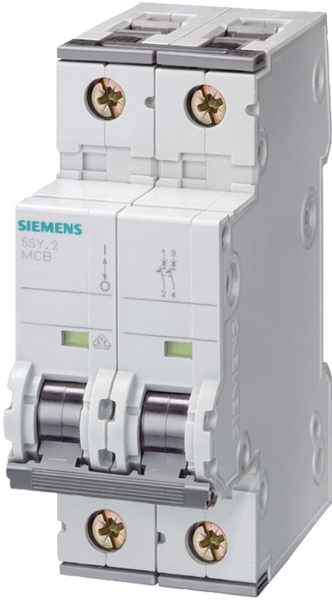Siemens Automaat ls 63 2p 10a c 10ka - 5SY4210-7 | bol