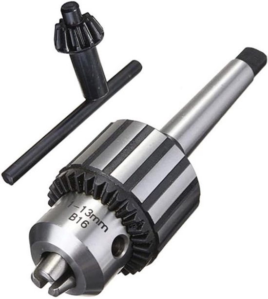 Super Heavy Duty 1/2" (1-13mm) Chuck Chuck with MT2 Shank | Morse Taper ...