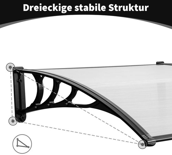 Asaam Deurluifel – Moderne Overkapping voor Voordeur of Raam – UV ...