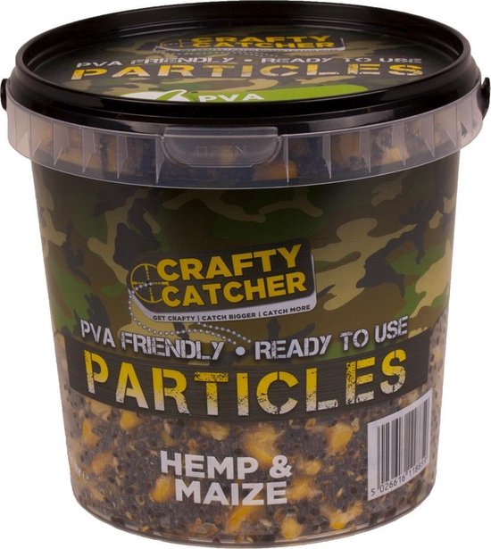 Crafty Catcher Hemp & Maize | Particles | 1.1L | bol.com