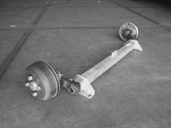 Torsie-as geremd 1400 kilo 5-gaats 1000/1450 mm | bol