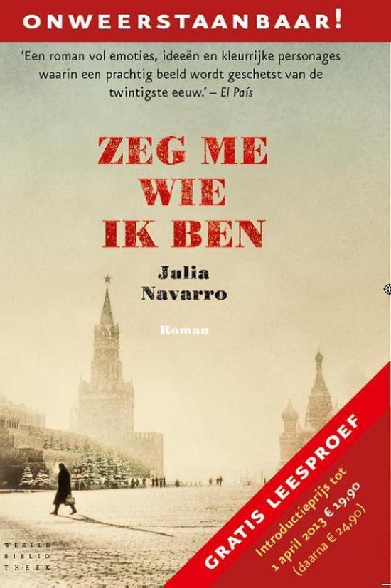 Leesproef zeg me wie ik ben, Julia Navarro | 9789028425323 | Boeken | bol