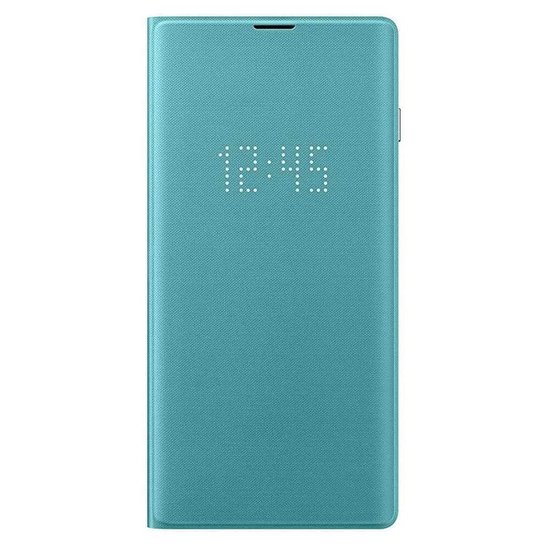 Samsung Galaxy S10 LED View Cover Groen | bol.com