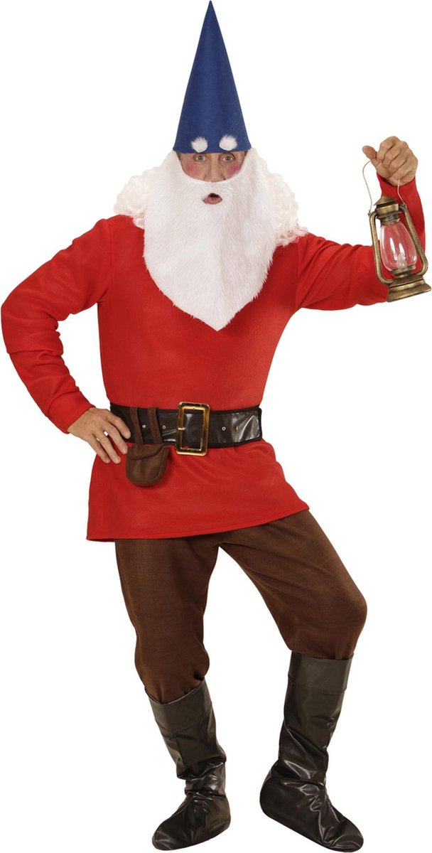 WIDMANN - Oranje kabouter kostuum voor volwassenen - XL - Volwassenen ...