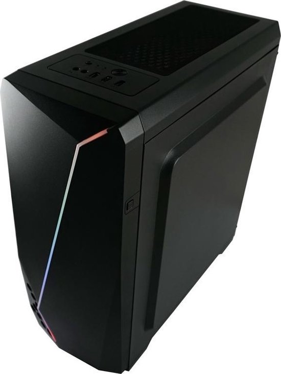 LC-POWER® Hexagon Midi Tower ATX PC Case - Computer Behuizing - RGB ...