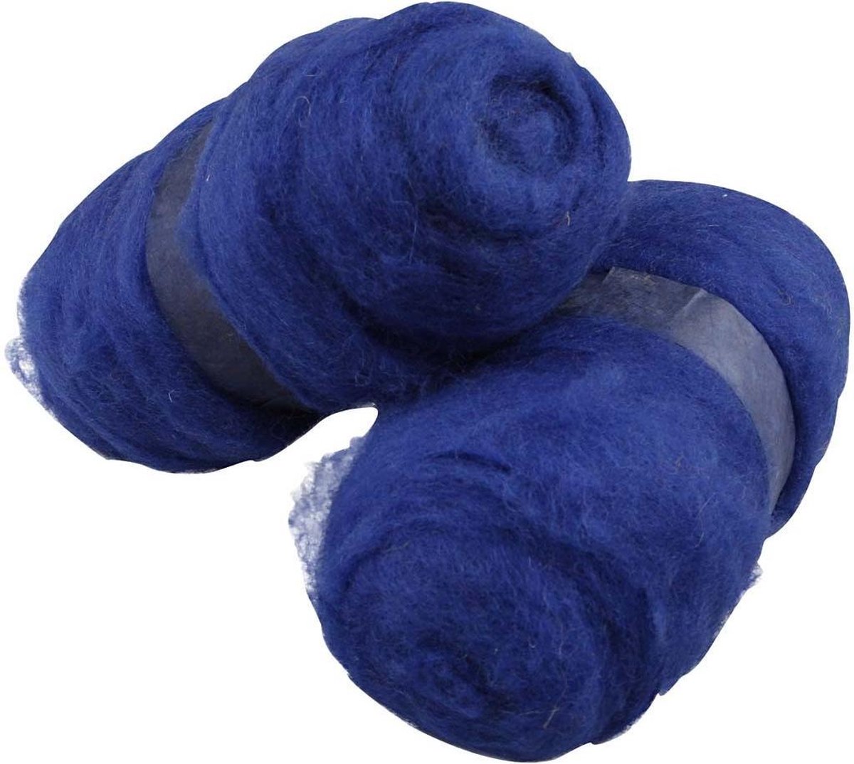 Gekaarde wol, koningsblauw, 2x100 gr | bol.com