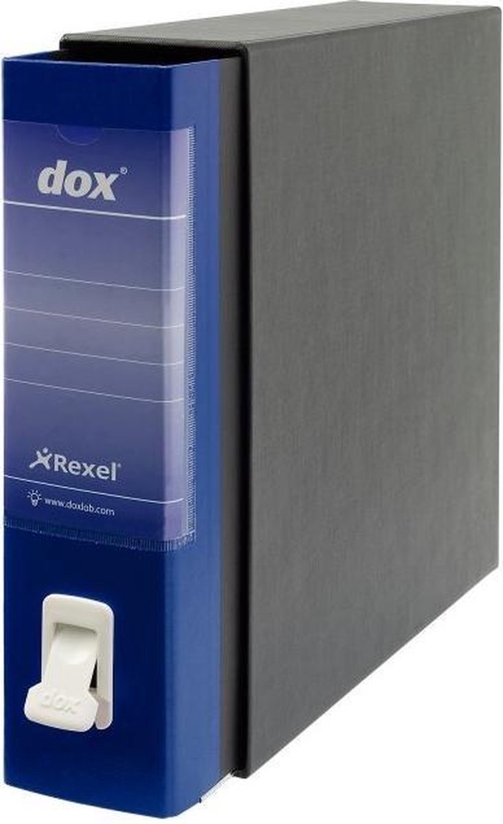 Rexel Dox Ordner met Opbergcassette A4 Blauw | bol.com