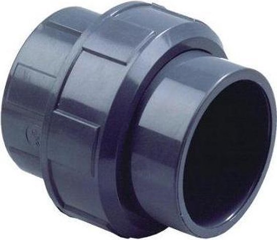 Mega Koppeling PVC-U 32 mm lijmmof 16bar grijs | bol