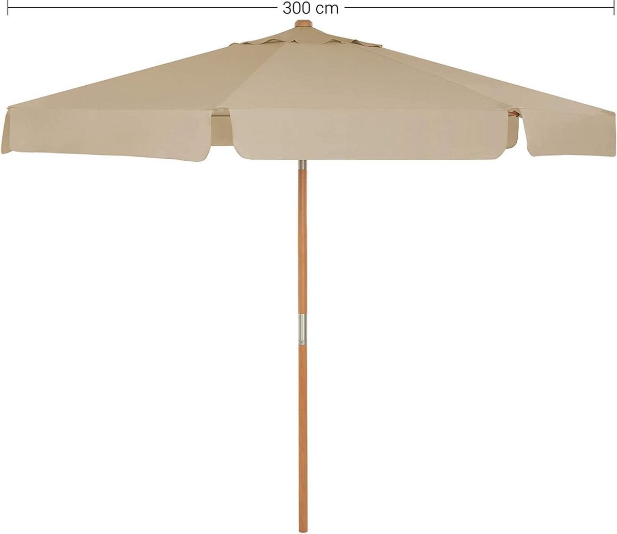 Parasol Nancy's California - Octogonal - Protection solaire - Bâton de ...