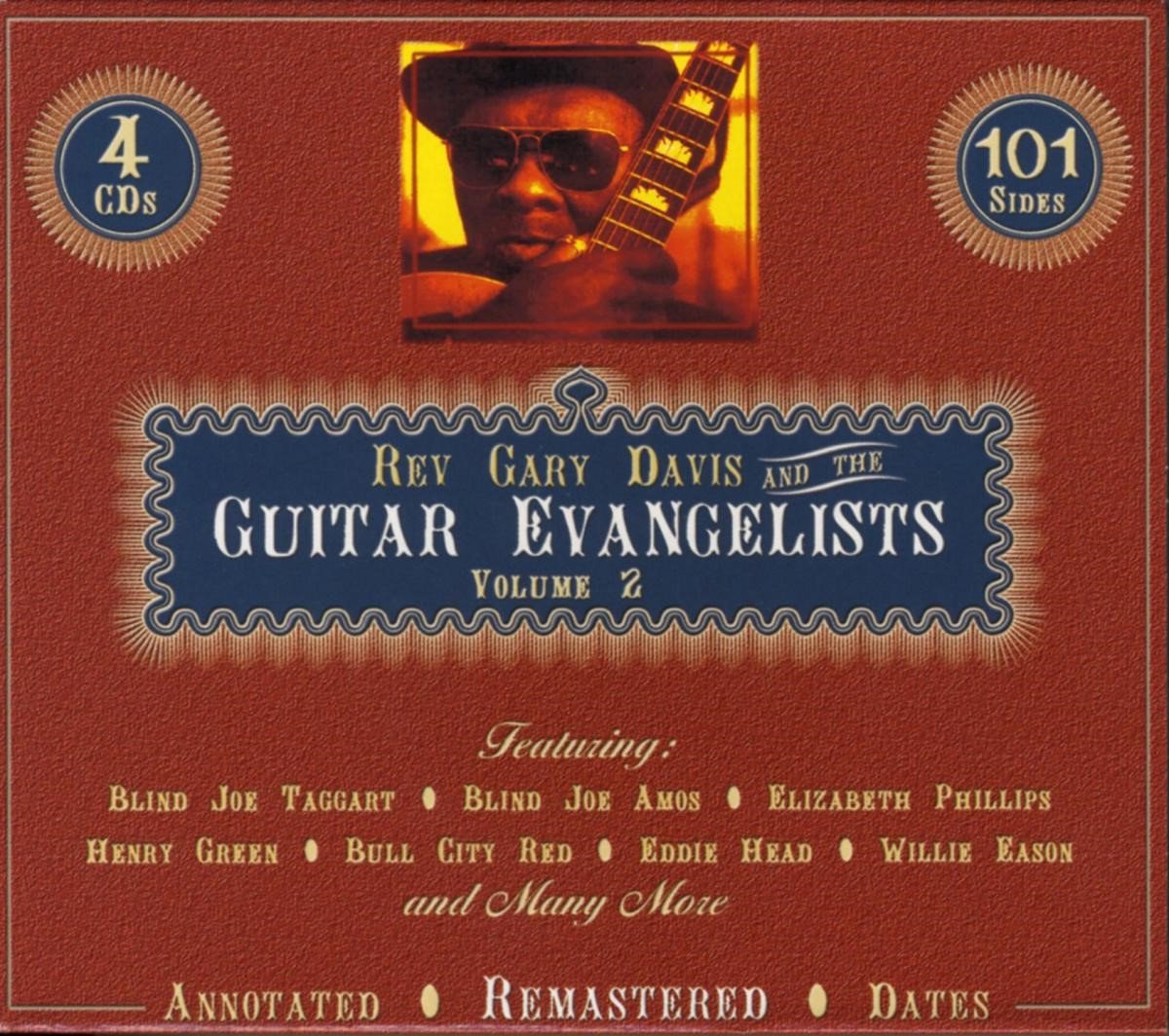 Rev. Gary Davis - Guitar Evangelists Volume 2 (4 CD), Davis, Gary ...