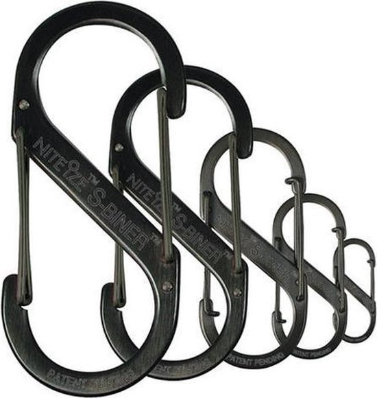 Nite Ize S - Biner #3 roestvrijstaal zwart | bol.com