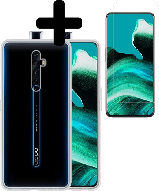 Hoesje Geschikt voor OPPO Reno 2 Hoesje Siliconen Case Met ...