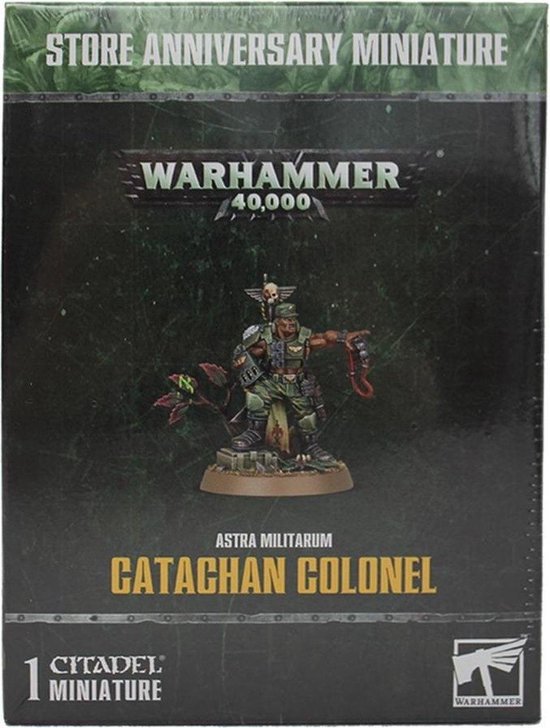 Warhammer 40,000 - Astra Militarum: Catachan Colonel (Store Anniversary ...