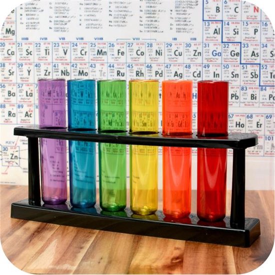 Bar Amigos - Reageerbuisjes - Shotglaasjes - Plastic - Proefbuisjes met ...