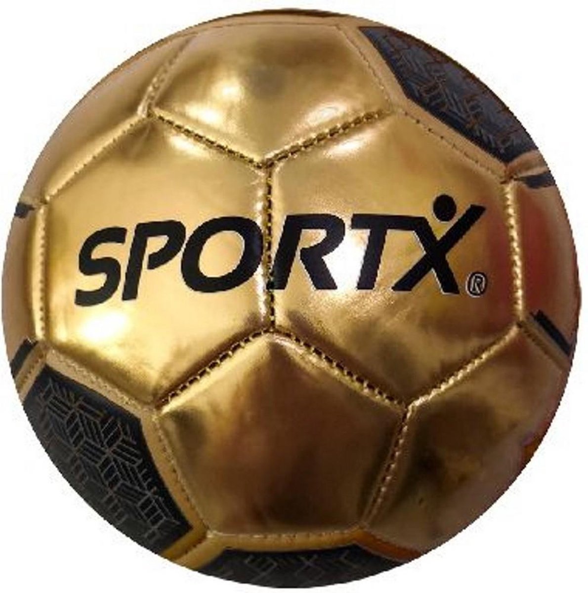 SportX Mini Voetbal Gold Metallic 160-180gr | Games | bol