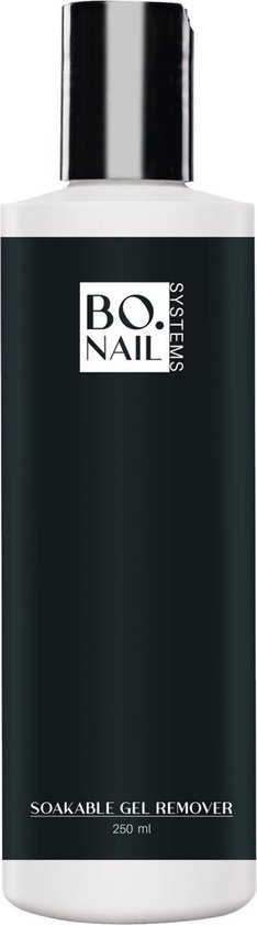 BO.Nail - Soakable Gel Remover - 250 ml | bol