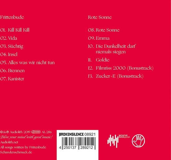 Frittenbude - Rote Sonne (CD), Frittenbude | CD (album) | Muziek | bol