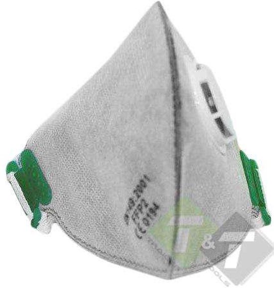 Stofmasker met ventiel, 2 delig, voor het werken in een stoffige ...