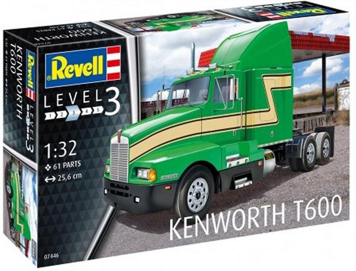 Revell Level 3 Bouwdoos Kenworth T600 1:32 | bol