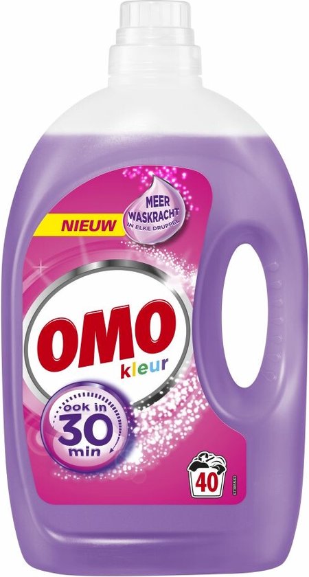 5x OMO Vloeibaar Wasmiddel Color 2000 ml | bol.com