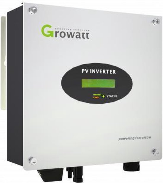 Growatt Omvormers 3600 MTL-S - Omvormer - 3600W - Rendement 97% - Voor zonnepanelen | bol