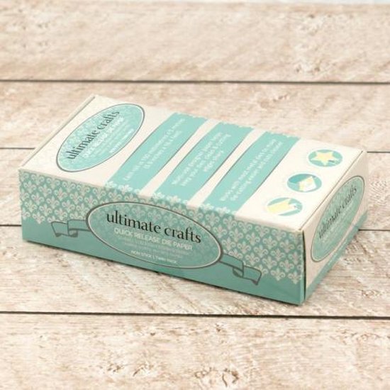 Ultimate Crafts Quick Release Die Paper a 2 rollen | bol.com