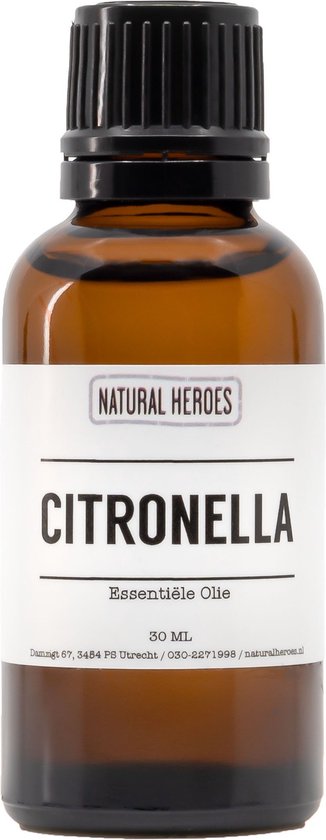 Natural Heroes - Citronella Etherische Olie 30 ml | bol