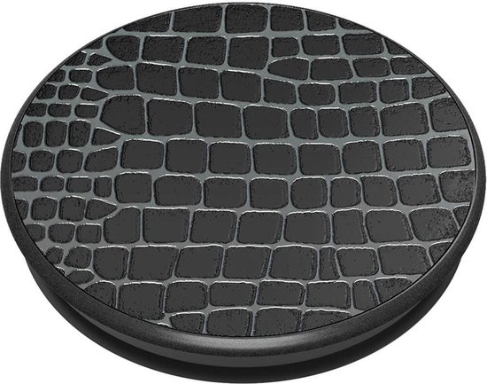 PopSockets Luxe PopGrip - Embossed Metal Croc | bol.com