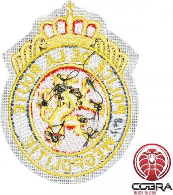 Police de la route - wegpolitie Belgian Politie geborduurde patch ...
