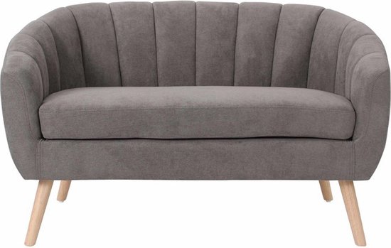 Sortio Home - Bank Lino - Taupe - Zitbank - Stof | bol.com