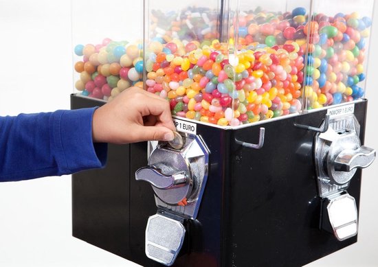 Channel Distribution Candy Machine 4 en 1 142 Cm Acier Zwart | bol.com