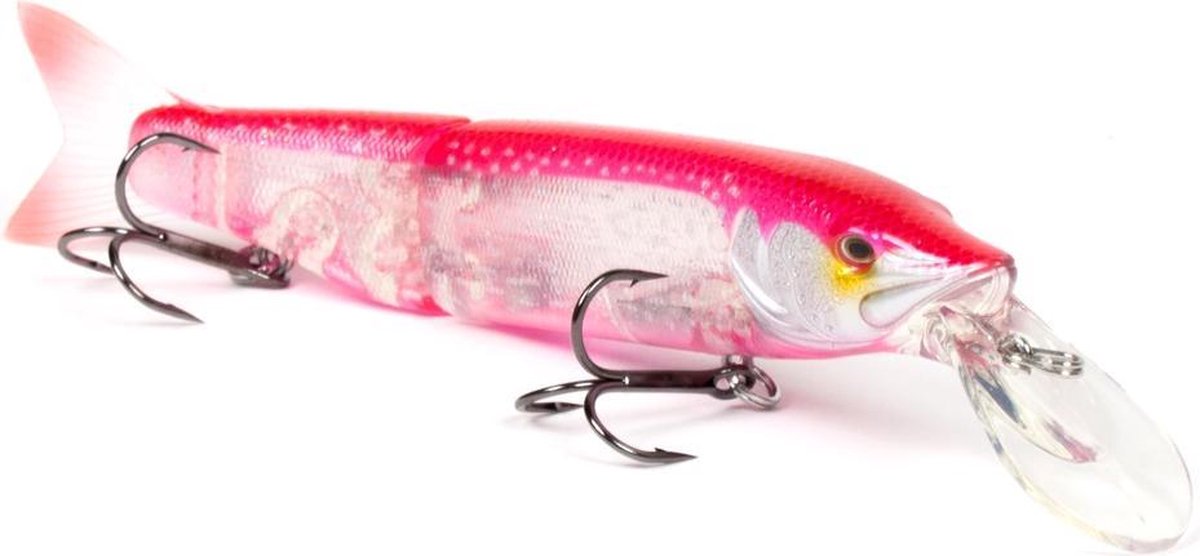 Spro Kaminari Pike Short Lip | Plug | Ghost Pink | 14.5cm | bol
