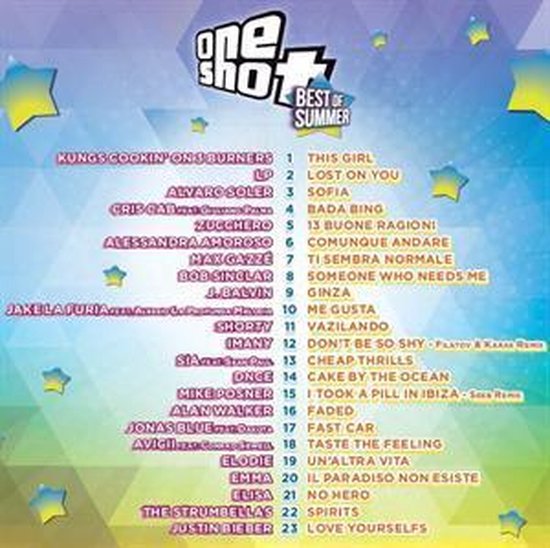 One Shot: Best Of Summer 2016, various artists | CD (album) | Muziek | bol