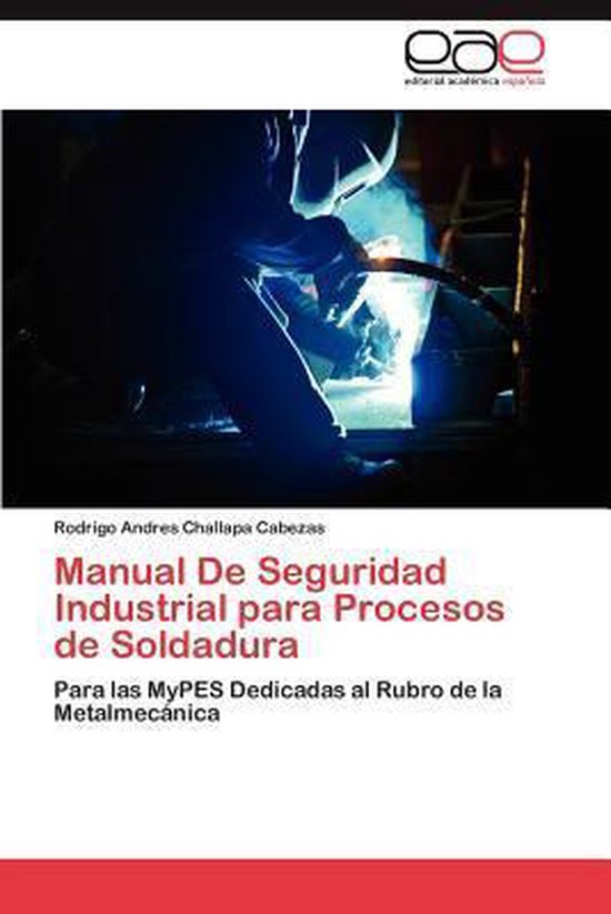 Manual de Seguridad Industrial Para Procesos de Soldadura | 9783848467150 | Rodrigo... | bol.com
