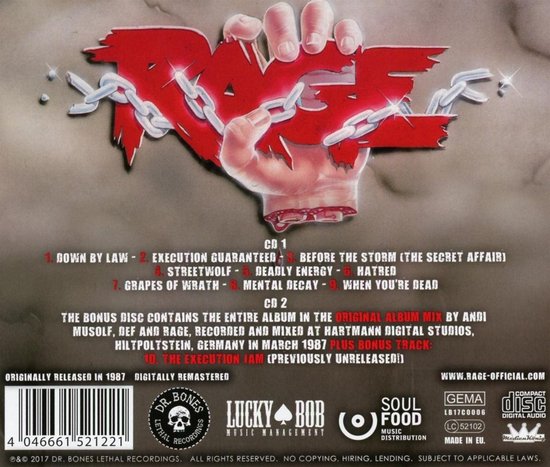 Execution Guaranteed, Rage | CD (album) | Muziek | bol