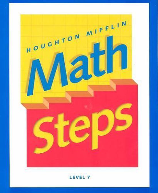 Math Steps: Student Edition Grade 7 2000 | 9780395985397 | Boeken | bol.com