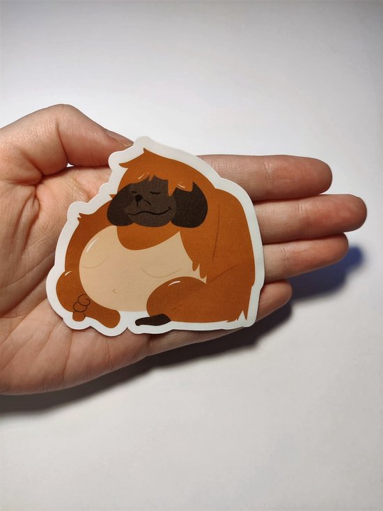 Orang-Oetan Sticker - Jungle Dieren - Schattige Apen Mensapen Stickers ...