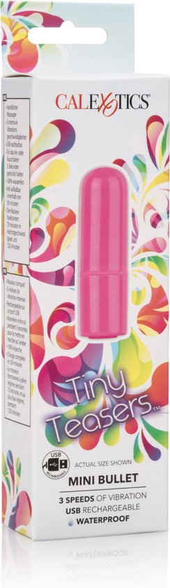 CalExotics - Tiny Teasers Mini Bullet - Eggs / Bullets Roze | bol.com
