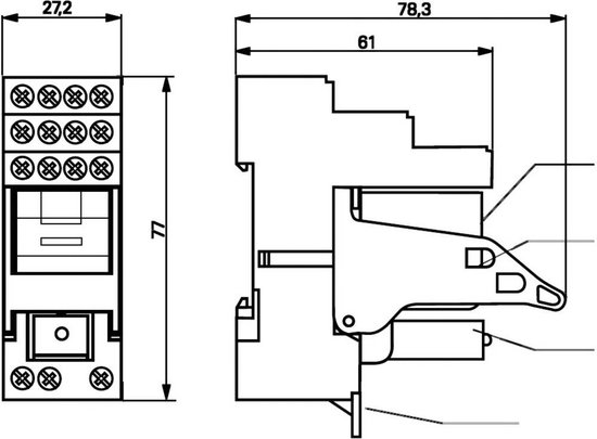 TE Connectivity PT78742 Relaissocket 1 stuk(s) | bol.com