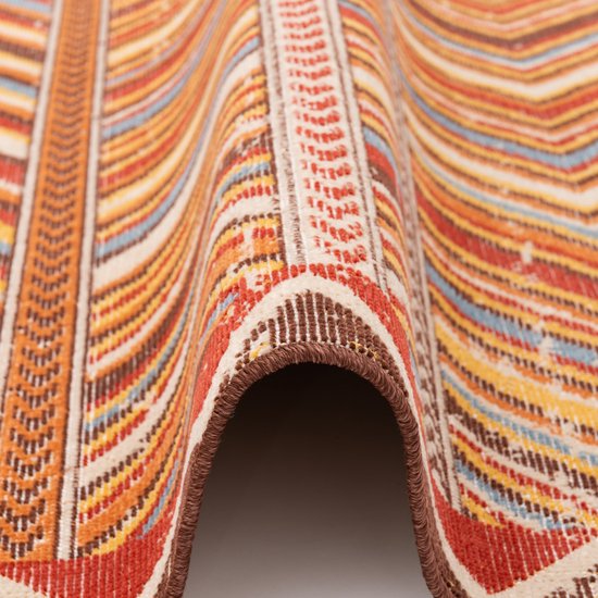 Pergamon Vloerkleed Ontwerper Vintage Mara Strepen | bol.com