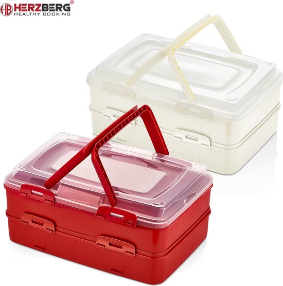 Herzberg Duplex Takeaway Pastry Carrying Box | bol.com